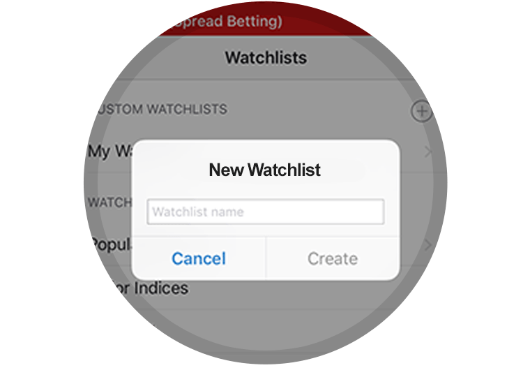 What is a watchlist and how do I create one? - IG UK