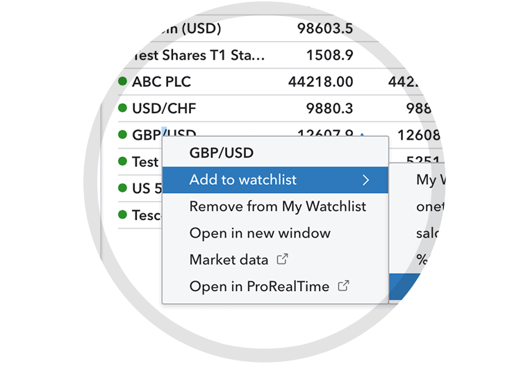 What is a watchlist and how do I create one? - IG UK